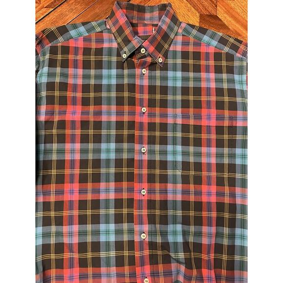 Shirts | St Croix Shirt Mens Xl Colorful Loud Rainbow Plaid Check Dress ...